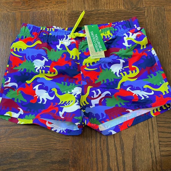 United Colors Of Benetton | Swim | Nwt Benetton Boy Swim Trunk | Poshmark